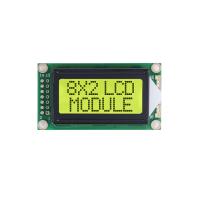 China Character 8x2 LCD Display Mono LCM Liquid Crystal Module With AIP31066 Driver IC for sale