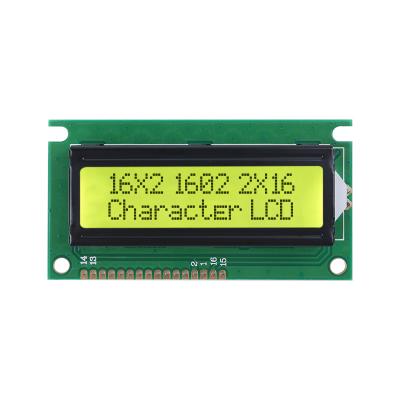 China Character 16x2 LCD Panel Display STN LCM 1602 Monochrome LCD Screen for sale
