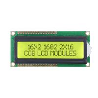 China COB 2x16 LCD Display I2C Module 1602 Screen With 16 Pin Pinout for sale