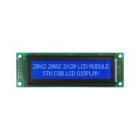 China OEM 20 * 2 LCD Display Character 2002 2x20 STN Green for sale