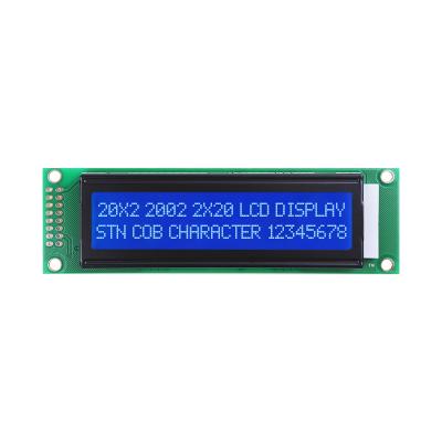 China LED I2c Display LCD 20x2 Module COB Screen 16Pin Blue Gray for sale