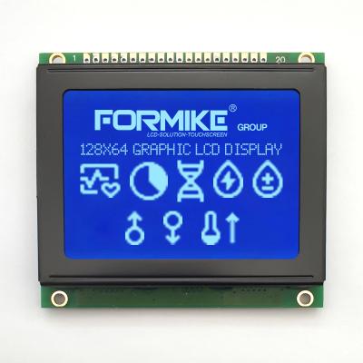 China Graphic 128x64 LCD Display COG STN Module KS0107 KS0108 IC Driver for sale