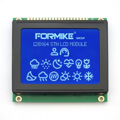 China OEM COB 12864 LCD Display 128x64 Monochrome Graphic LCD Module for sale