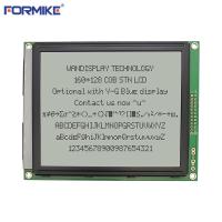 China Large Monochrome 160x128 LCD 160128 TFT Display STN T6963C Graphic Library Screen for sale
