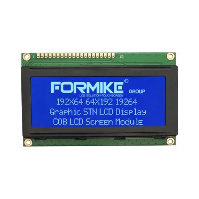 China 19264 Graphic 192x64 LCD Dot Matrix STN COB Screen KS0107 & KS0108 Controller for sale