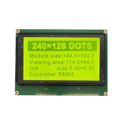 China 240128 240x128 LCD Display Graphic Reflective Monochromatic Fstn LCD Datasheet for sale