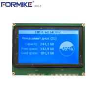 China 240128 240x128 LCD Display Graphic Reflective Monochromatic Fstn LCD Datasheet for sale