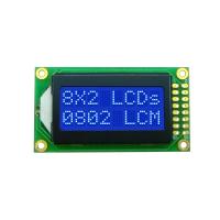 China Alphanumeric 0802 8x2 LCD Display Module 16 Pin Character STN COB Screen for sale