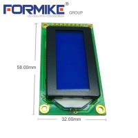 China Alphanumeric 0802 8x2 LCD Display Module 16 Pin Character STN COB Screen for sale
