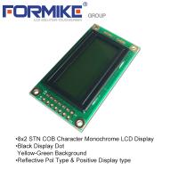 China Monochrome Character LCD Display 8x2 I2c Module With 14 Pin Interface for sale