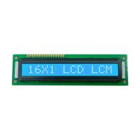 China Negative COB 16x1 Character LCD 1601 Display With STN Blue Type Custom for sale