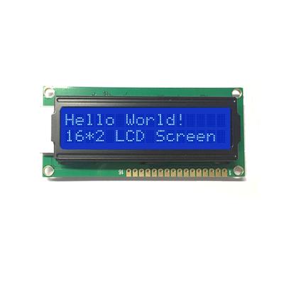 China STN Alphanumeric 1602 16 * 2 LCD Display Character Module With ST7066U-0A Driver IC for sale