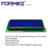 China Alphanumeric Characters 16 X 2 LCD Panel Display Screen LCM screen Module for sale