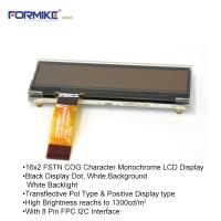 China Positive 16 * 2 Character I2C LCD Display FSTN 1602 Custom Character COG Panel for sale