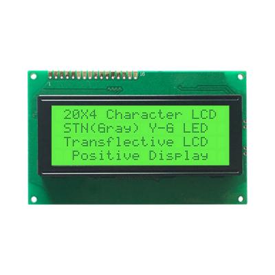 China Transflective Positive 2004a 20x4 LCD Display Character Address With STN COB for sale