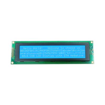 China COB Display 40x4 Character LCD Screen Module LCM4004A with 18 Pin and Hd44780 Driver IC for sale