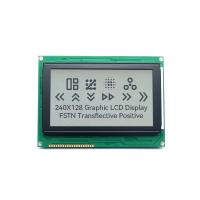 China FSTN Transflective Positive 240 * 128 LCD Display TFT Graphic Module 8 BIT Parallel for sale