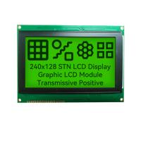 China 20 Pin COB STN 240x128 LCD Display Screen With Yellow Green Backlight ODM for sale