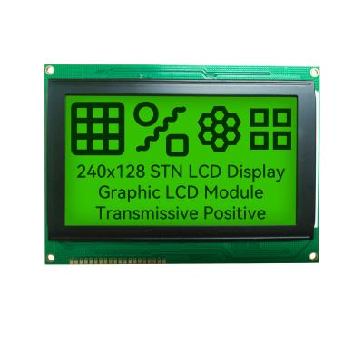 China 20 Pin COB STN 240x128 LCD Display Screen With Yellow Green Backlight ODM for sale