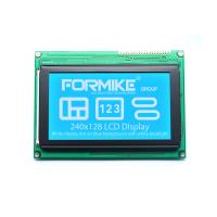 China Blue Negative Monochrome Graphic Cog LCD Display Blue 240x128 for sale