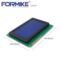 China Blue Negative Monochrome Graphic Cog LCD Display Blue 240x128 for sale