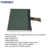China 240128 240x128 LCD FSTN COG Positive Display With St75256 And 24 Pin And 8bit 6800 8080 4 Line for sale