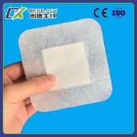 China Medical PU Film Dressing Disposable Transparent Semi Permeable Wound Dressing 10cm x 10cm for sale