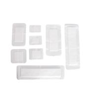 China Transparent Non Woven Adhesive Silicone Foam Wound Dressing CE ISO Certified 10x10cm for sale
