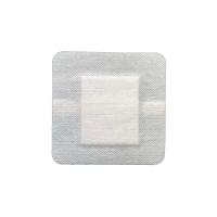 China OEM Medical Adhesive Wound Dressing Non Woven 10x10cm Sterile Hypoallergenic for sale