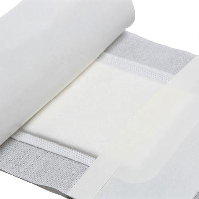 China Sterile Hydrogel Wound Dressing 10x10cm Hydrocolloid Bandage for Surgical Incision for sale