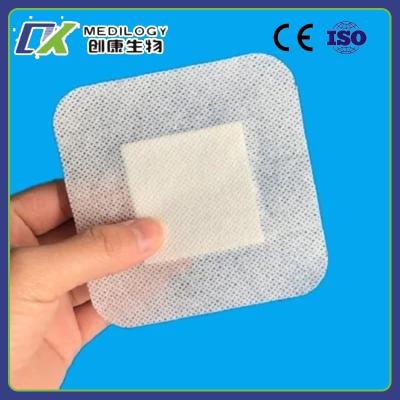 China Medical Disposable Non-Woven Wound Dressing 4x4 Inch with Absorbent Pad Self-Adhesive Sterile Gauze for sale