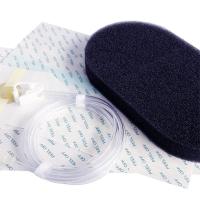 China Medical Waterproof Transparent Film Dressing Tape Wound Care Self Adhesive 5x5cm for sale