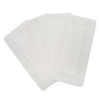 China Bluenjoy Surgical PU Foam Dressing 10x10cm Adhesive Disposable Exudate Absorbing Wound Care for sale