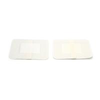 China Bluenjoy Surgical PU Foam Dressing 10x10cm Adhesive Disposable Exudate Absorbing Wound Care for sale