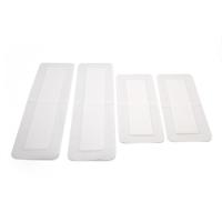 China Bluenjoy Surgical PU Foam Dressing 10x10cm Adhesive Disposable Exudate Absorbing Wound Care for sale