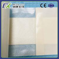 China Viscose First Aid Dressing Adhesive Non Woven Bandage 10x10cm Sterile Wound Pad for sale