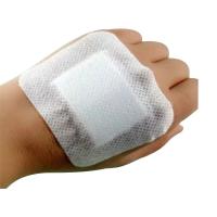 China Medical Foam Dressing for Pressure Ulcers 10x10cm Silicone Adhesive Wound Care for sale
