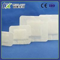 China Nonwoven Adhesive Wound Dressing Hydrocolloid 4cm x 5cm CE FDA Medical Supply for sale