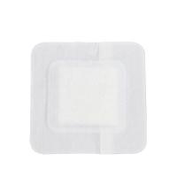 China Disposable Sterile Silicone Foam Dressing Wound Pads 4cm x 5cm Medical Grade for sale