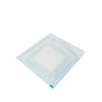 China Adhesive Antimicrobial Foam Dressing Medical Silicone Sheet 4x5cm for Pressure Ulcer for sale