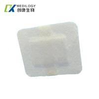 China Non Woven PU Film Dressing Sterile Adhesive Wound Dressing 10x10cm for sale