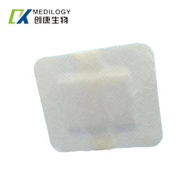 China Non Woven PU Film Dressing Sterile Adhesive Wound Dressing 10x10cm for sale