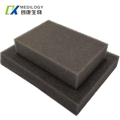 China Medical PU Foam Non Woven Island Dressing 5-60cm Length for Wound Care for sale