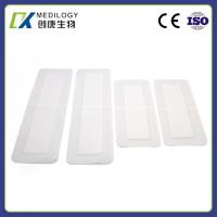 China Hypoallergenic Wound PU Film Dressing Non Woven Medical Surgical Dressing 10x10cm for sale