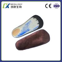 China Antibacterial Diabetic Foot Insoles Thermoplastic Flat Foot Arch Support 3D Custom for sale