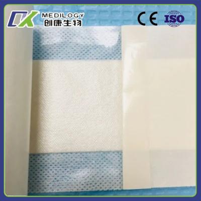 China Self Adhesive Non Woven Wound Dressing 10x10cm Sterile Island Pad for sale