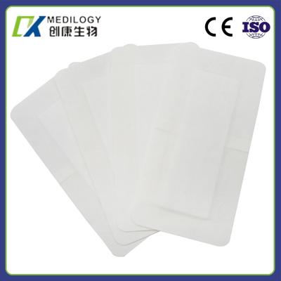 China OEM Medical Adhesive Wound Dressing Non Woven 10x10cm Sterile Hypoallergenic for sale