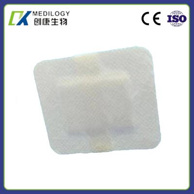 China Medical PU Film Dressing Disposable Transparent Semi Permeable Wound Dressing 10cm x 10cm for sale