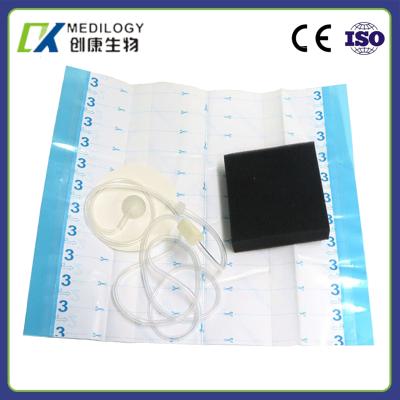 China Disposable Negative Pressure Wound Therapy Dressing Kit 20x15cm PU Foam for sale