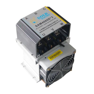 China 60A 225mm Single Phase Solid State Relay Switch Temperature Exorbitant Prevent for sale